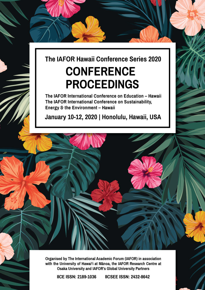 ISSN: 2189-1036 – The IAFOR International Conference on Education ...