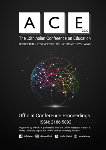 ISSN: 2186-5892 The Asian Conference on Education 2020: Official ...
