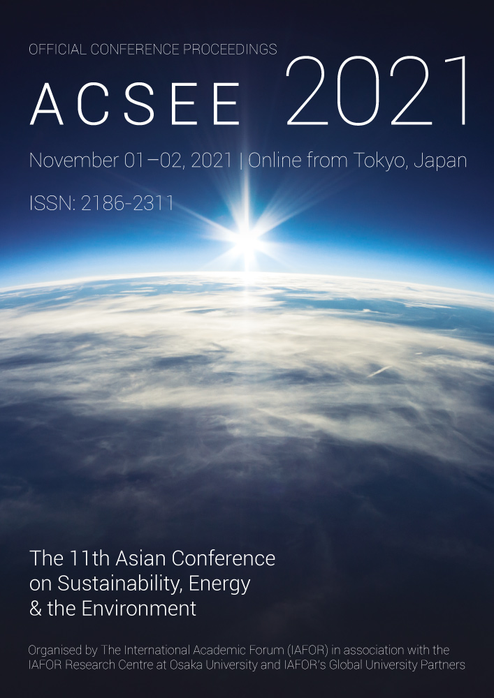 ISSN: 2186-2311 The Asian Conference on Sustainability, Energy and the ...
